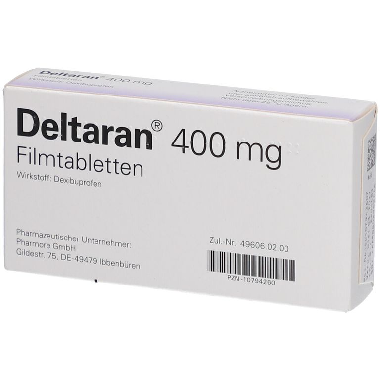 Deltaran® 400 mg 20 St mit dem E-Rezept kaufen - Shop Apotheke