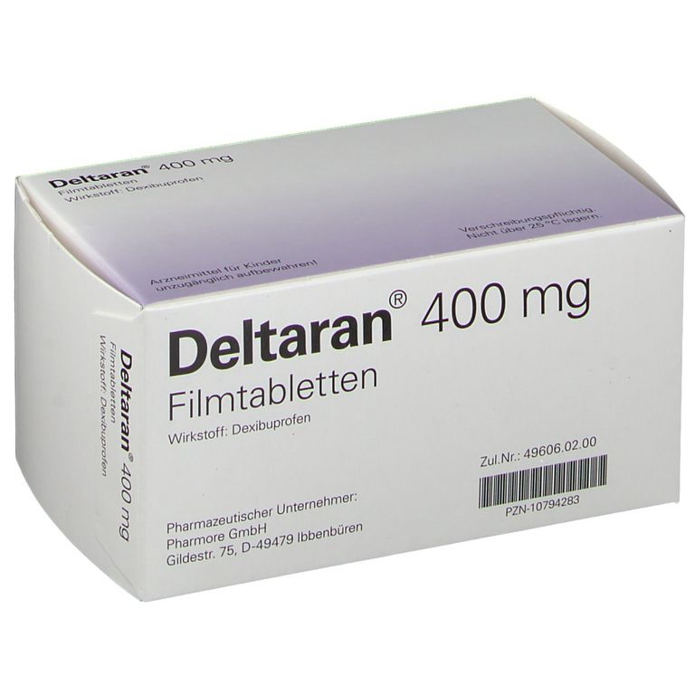 Deltaran® 400 mg 100 St mit dem E-Rezept kaufen - Shop Apotheke