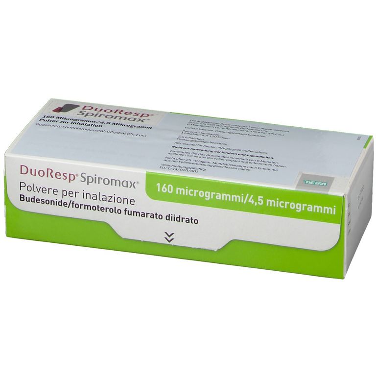 Duoresp Spiromax 160µg/4,5µg/Dosis 1 St mit dem E-Rezept kaufen - Shop ...