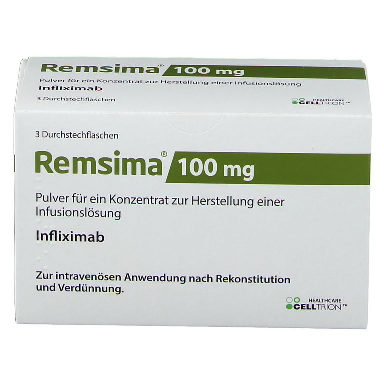 Remsima® 100 mg 3 St mit dem E-Rezept kaufen - Shop Apotheke