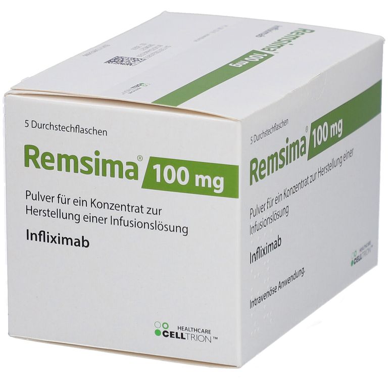 Remsima® 100 mg 5 St mit dem E-Rezept kaufen - Shop Apotheke
