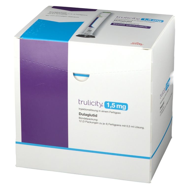 trulicity® 1,5 mg 12 St mit dem E-Rezept kaufen - Shop Apotheke