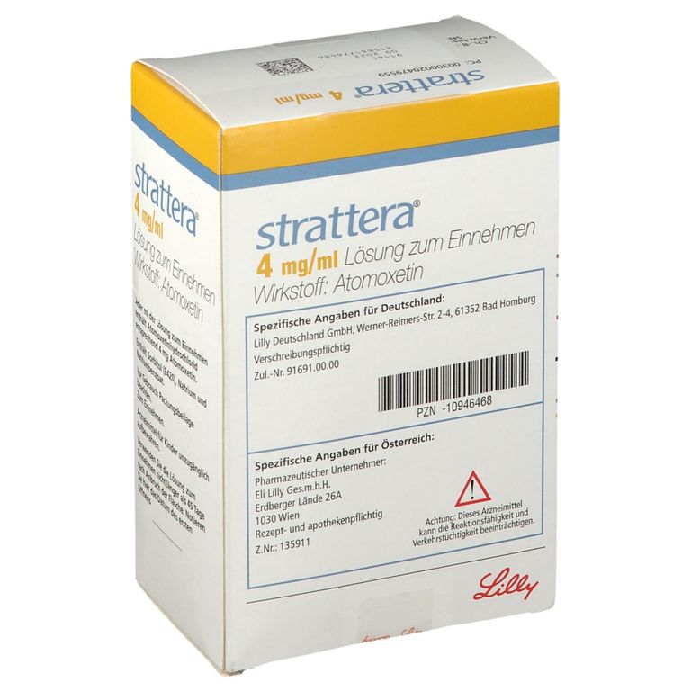 strattera® 4 mg/ml 100 ml mit dem E-Rezept kaufen - Shop Apotheke