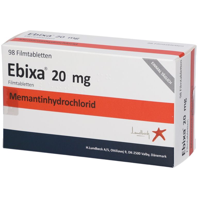 Ebixa 20 mg 98 St mit dem E-Rezept kaufen - Shop Apotheke