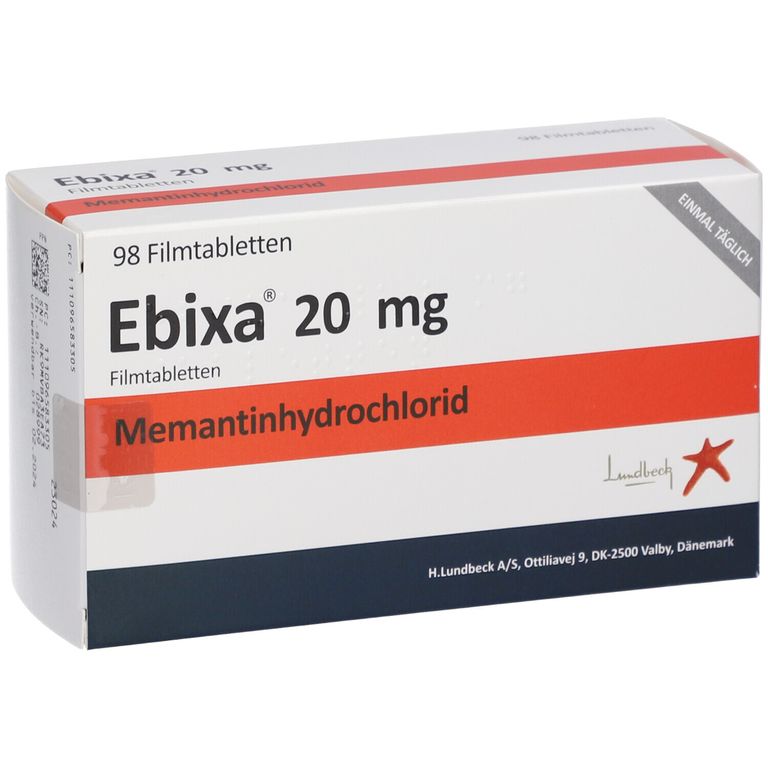 Ebixa 20 mg 98 St mit dem E-Rezept kaufen - Shop Apotheke