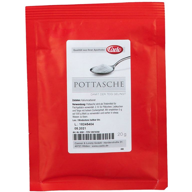 CAELO Pottasche HV-Packung 20 g - SHOP APOTHEKE