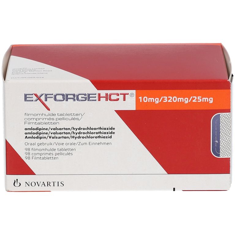 EXFORGE HCT® 10 mg/320 mg/25 mg 98 St mit dem E-Rezept kaufen - Shop ...