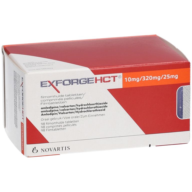 EXFORGE HCT® 10 mg/320 mg/25 mg 98 St mit dem E-Rezept kaufen - Shop ...