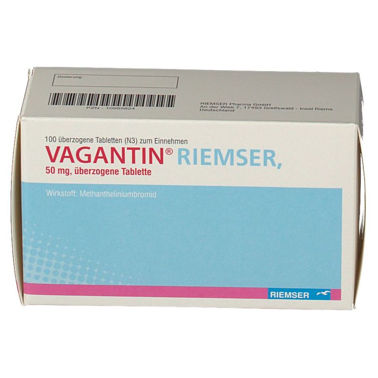 VAGANTIN® RIEMSER 50 mg 100 St mit dem E-Rezept kaufen - Shop Apotheke