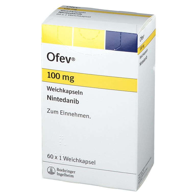 Ofev® 100 mg 60 St mit dem E-Rezept kaufen - Shop Apotheke
