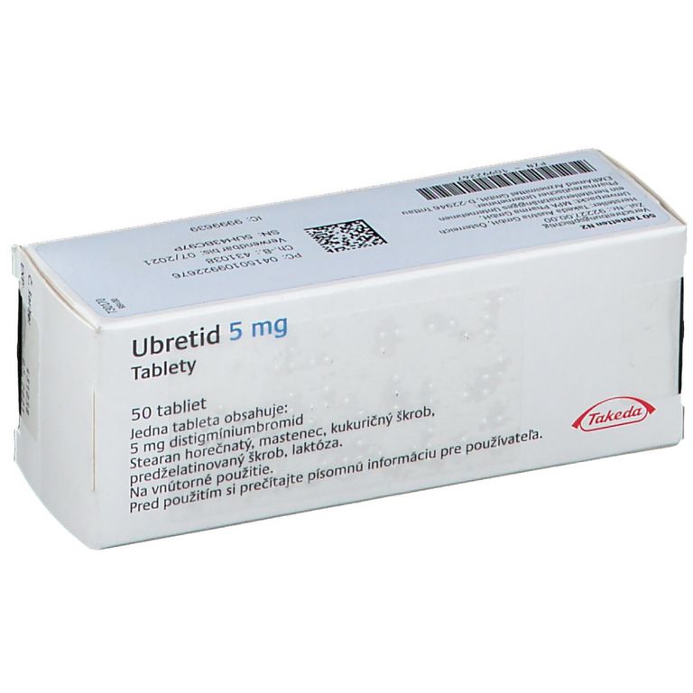Ubretid 5 mg 50 St mit dem E-Rezept kaufen - Shop Apotheke