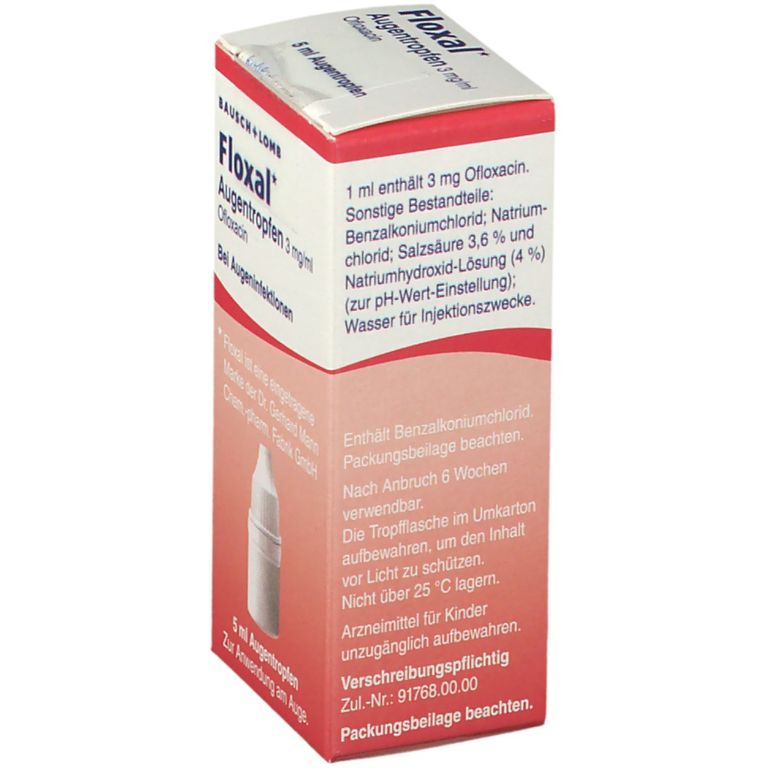 Floxal® 3 mg/ml 5 ml mit dem E-Rezept kaufen - Shop Apotheke