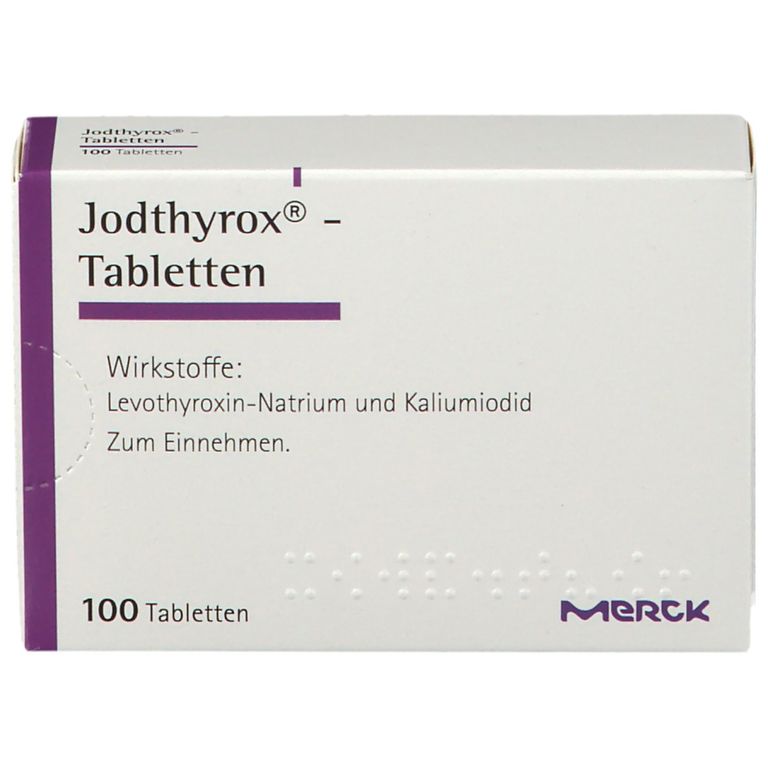 Jodthyrox 100 St mit dem E-Rezept kaufen - Shop Apotheke