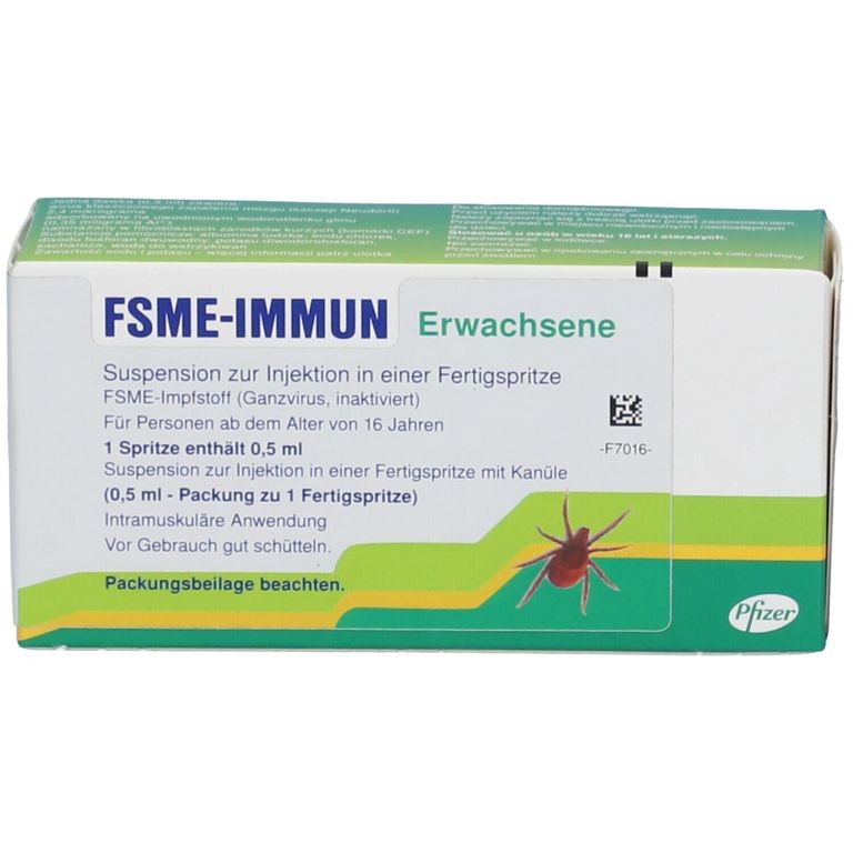FSME IMMUN Erwachsene Injek.Sus.i.e.Fertigspr. 1 St mit dem E-Rezept ...
