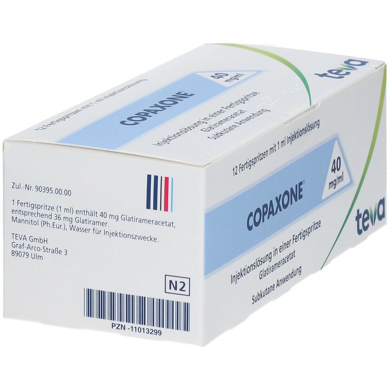 COPAXONE® 40 mg/ml 12 St mit dem E-Rezept kaufen - Shop Apotheke