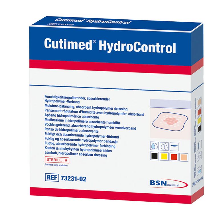 Cutimed® HydroControl 7,5 cm x 7,5 cm 10 St - Shop Apotheke