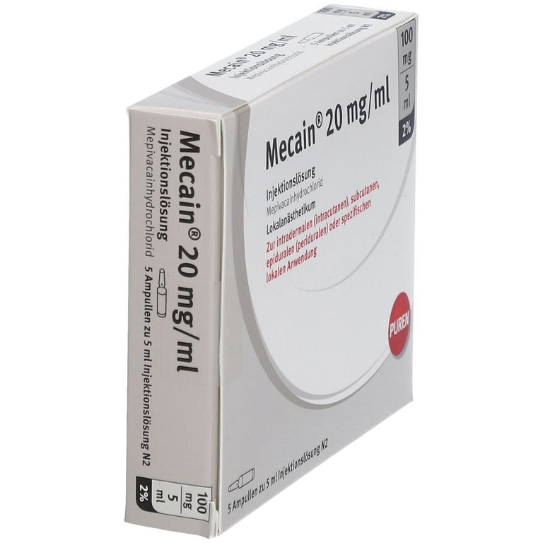 Mecain® 20 mg/ml 5x5 ml mit dem E-Rezept kaufen - Shop Apotheke