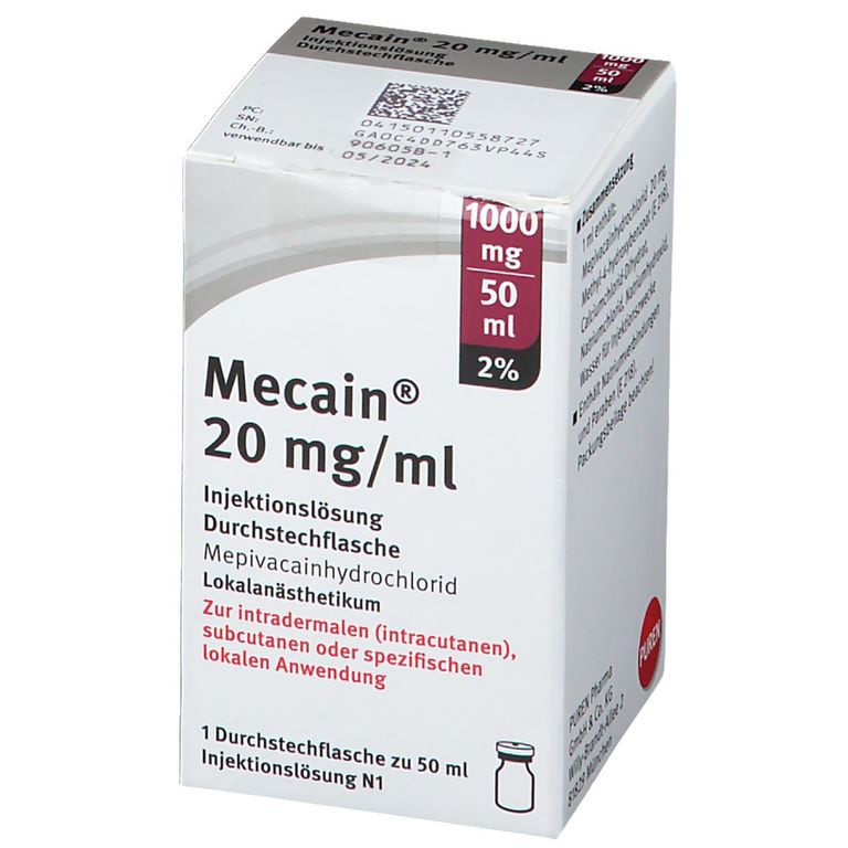 Mecain® 20 mg/ml 50 ml mit dem E-Rezept kaufen - Shop Apotheke