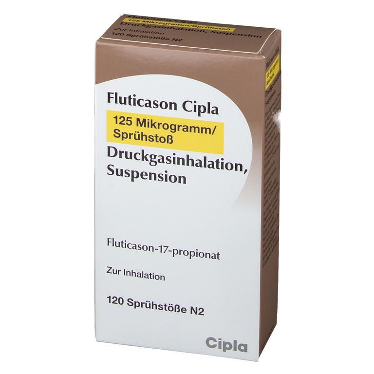Fluticason Cipla 125 Mikrogramm/Sprühstoß 1 St mit dem E-Rezept kaufen ...