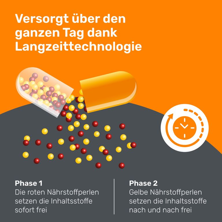 EUNOVA® Langzeit 50+ - Multivitaminpräparat für Menschen ab 50 Jahren ...