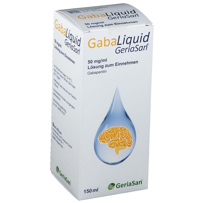 GabaLiquid GeriaSan® 50 mg/ml 150 ml mit dem E-Rezept kaufen - Shop ...