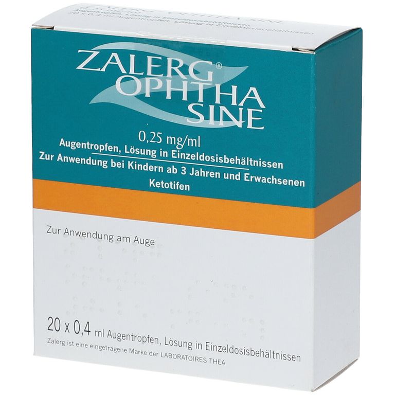 ZALERG ophtha sine Augentr.Einzeldosispipetten 20 St - Shop Apotheke