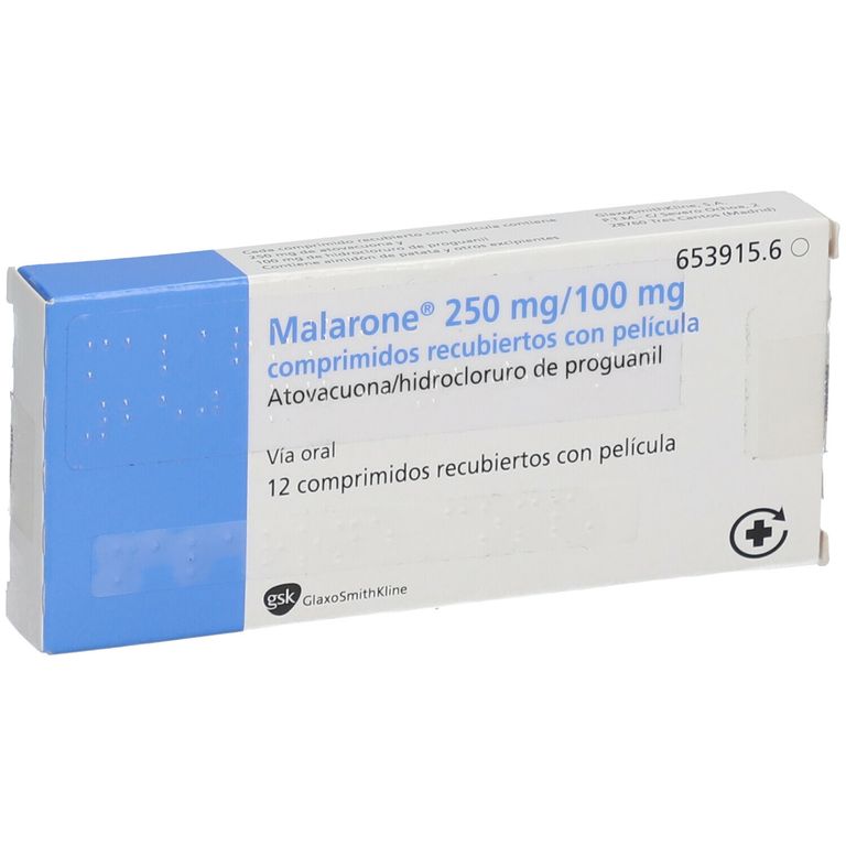 Malarone® 250Mg/100Mg Mg 12 St mit dem E-Rezept kaufen - Shop Apotheke