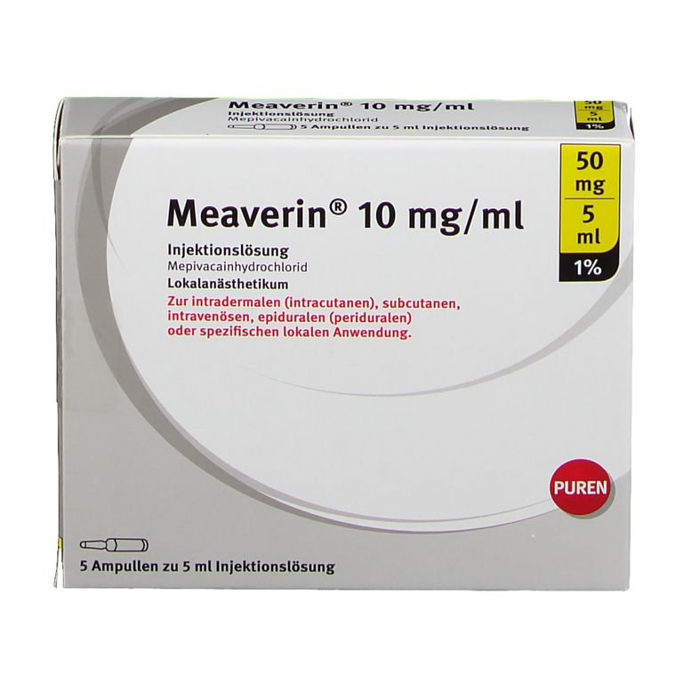 Meaverin® 10 mg/ml 5x5 ml mit dem E-Rezept kaufen - Shop Apotheke