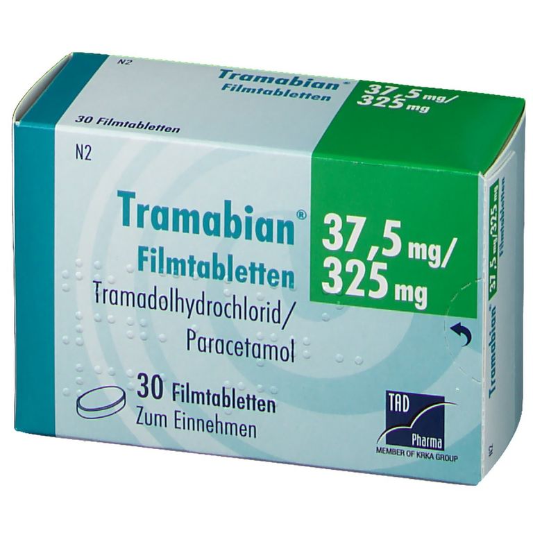 Tramabian® 37,5 mg/325 mg 30 St mit dem E-Rezept kaufen - Shop Apotheke