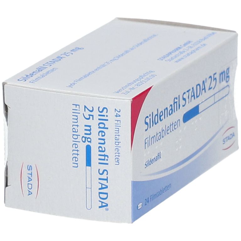 Sildenafil STADA® 25 mg 24 St mit dem E-Rezept kaufen - Shop Apotheke