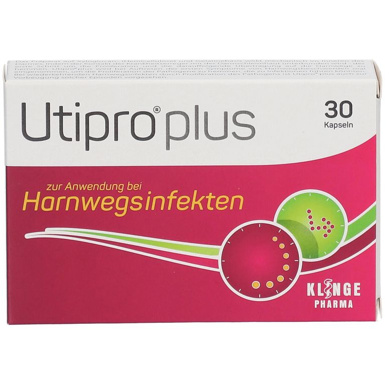 Utipro® plus Kapseln 30 St - Shop Apotheke