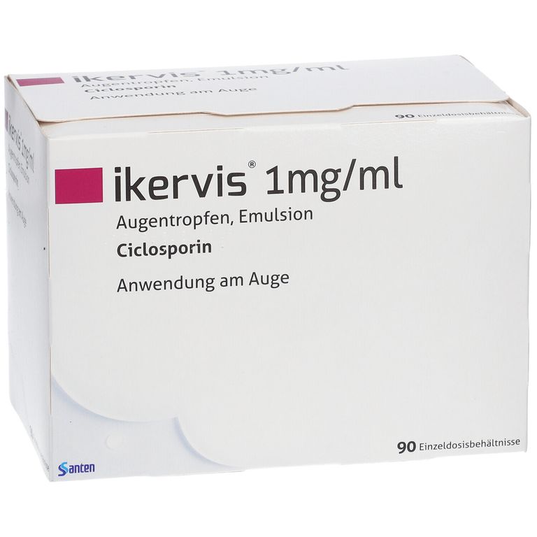 ikervis® 1 mg/ml 90x0,3 ml mit dem E-Rezept kaufen - Shop Apotheke