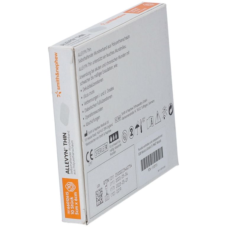 ALLEVYN THIN 5x6 cm 10 St - Shop Apotheke