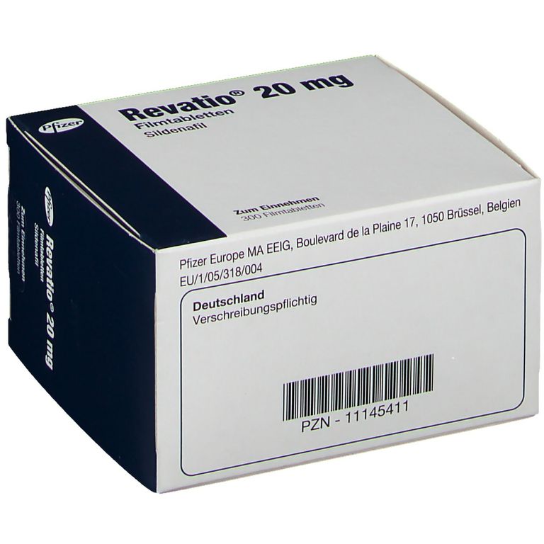 Revatio® 20 mg 300 St mit dem E-Rezept kaufen - Shop Apotheke