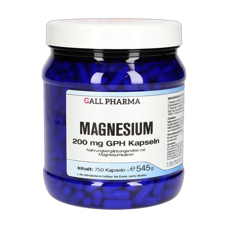 Magnesium 200 mg GPH Kapseln 60 St - Shop Apotheke