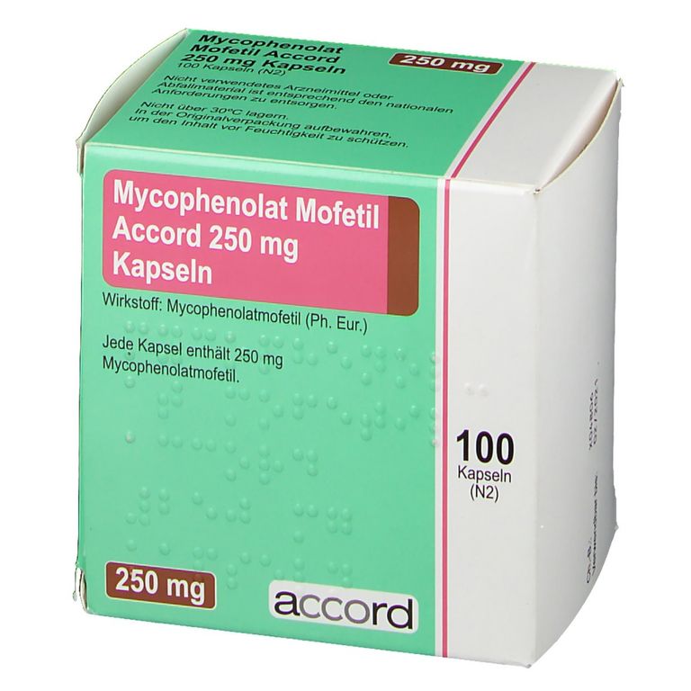 Mycophenolat Mofetil 250Mg 100 St mit dem E-Rezept kaufen - Shop Apotheke