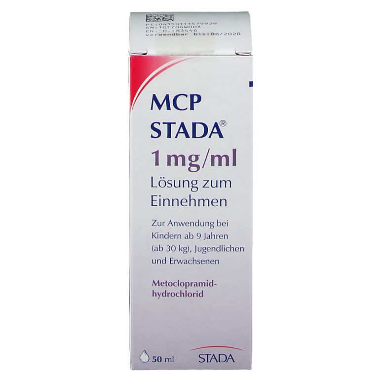 MCP STADA® 1 mg/ml 50 ml mit dem E-Rezept kaufen - Shop Apotheke