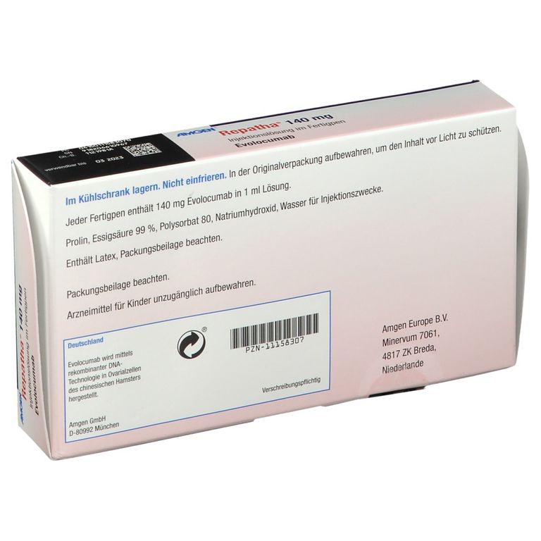 Repatha® 140 mg 2 St mit dem E-Rezept kaufen - Shop Apotheke