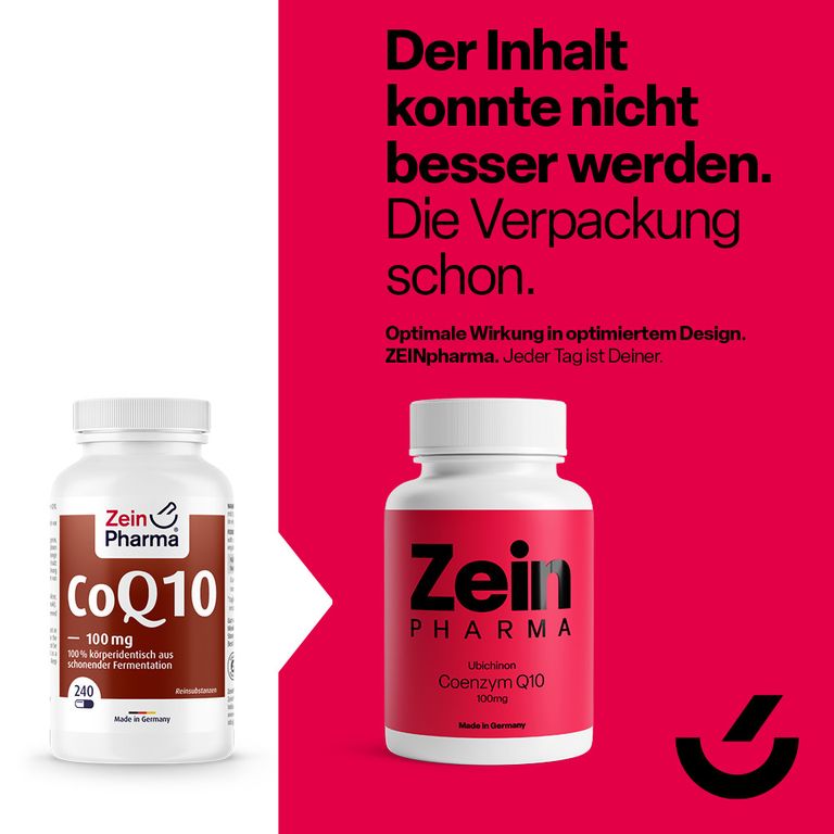 ZeinPharma® Coenzym Q10 Kapseln 100 mg 240 St - Shop Apotheke