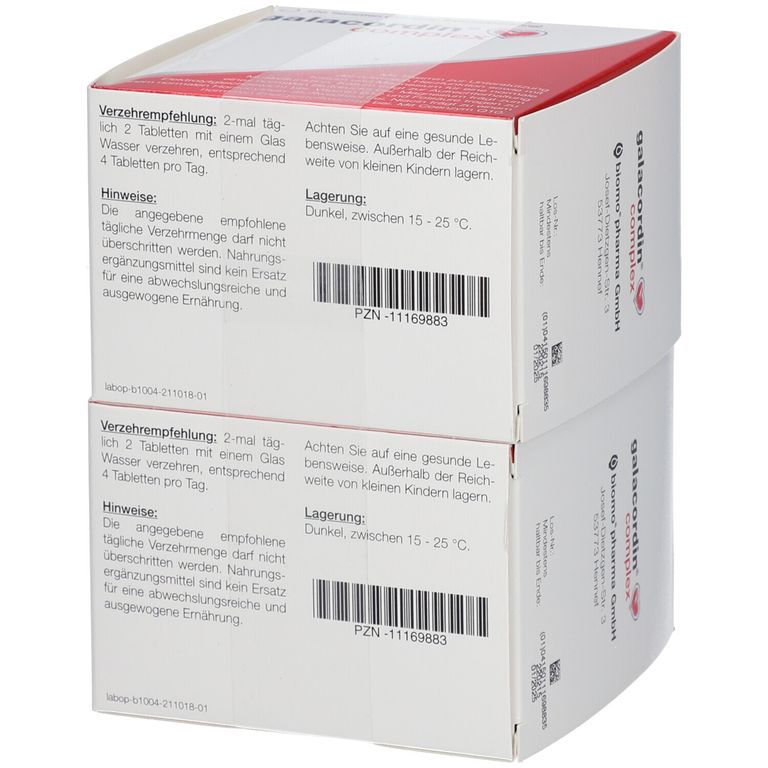 galacordin® complex 2x100 St - Shop Apotheke