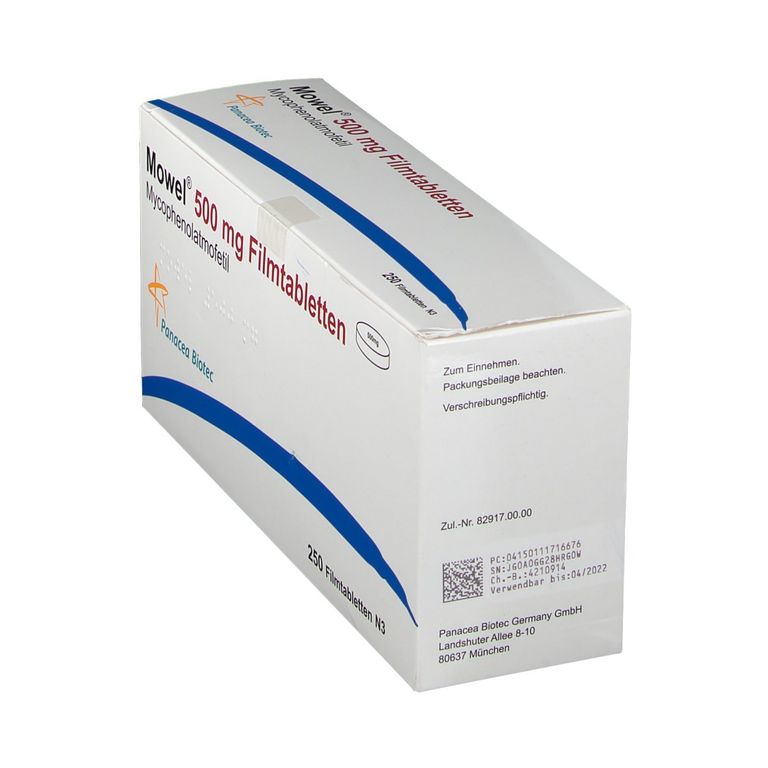 Mowel® 500 mg 250 St mit dem E-Rezept kaufen - Shop Apotheke