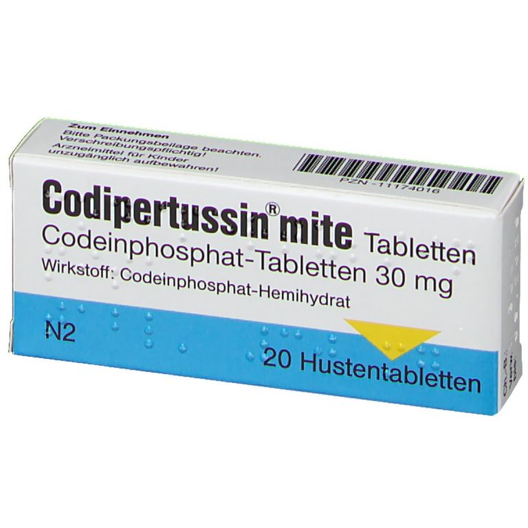 Codipertussin® mite 30 mg 20 St mit dem E-Rezept kaufen - Shop Apotheke