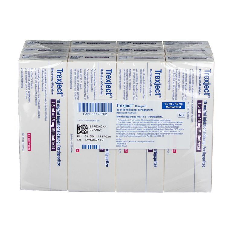 Trexject® 10 mg/ml 12 St mit dem E-Rezept kaufen - Shop Apotheke