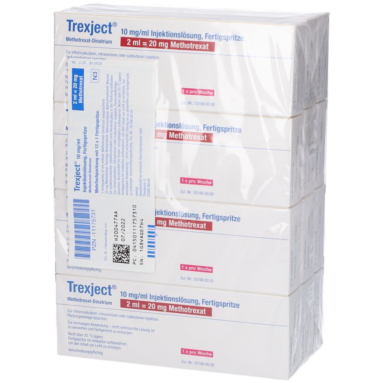 Trexject® 10 mg/ml 12 St mit dem E-Rezept kaufen - Shop Apotheke