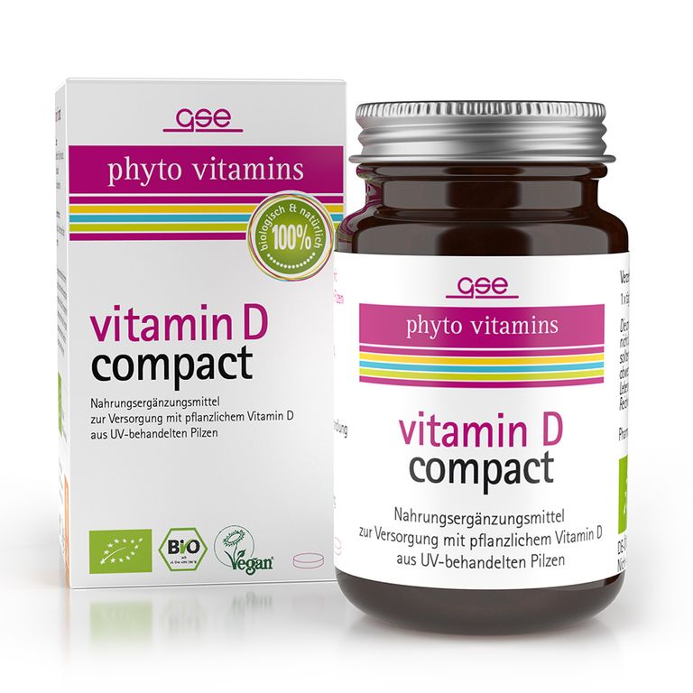 GSE Vitamin D Compact Bio Tabletten 120 St - Shop Apotheke