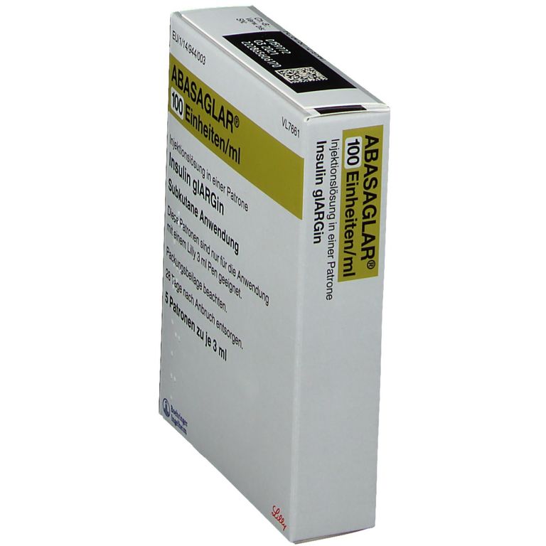 ABASAGLAR® 100 Einheiten/ml 5x3 ml mit dem E-Rezept kaufen - Shop Apotheke