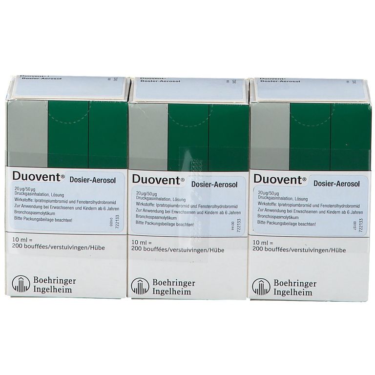 Duovent® 20 µg/50 µg 3x10 ml mit dem E-Rezept kaufen - Shop Apotheke