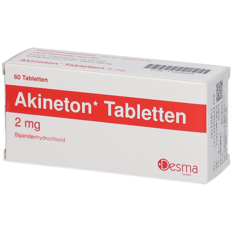 Akineton 2 mg 60 St mit dem E-Rezept kaufen - Shop Apotheke