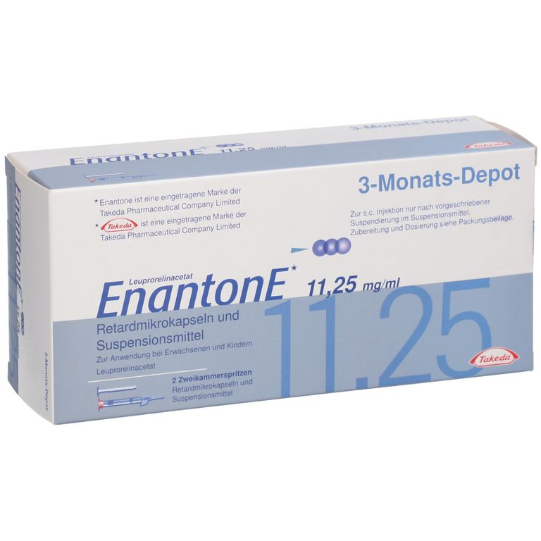 Enantone 11,25 mg 2 St mit dem E-Rezept kaufen - Shop Apotheke