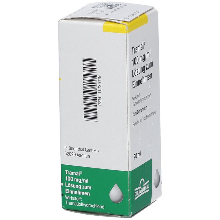 Tramal® 100 mg/ml 20 ml mit dem E-Rezept kaufen - Shop Apotheke